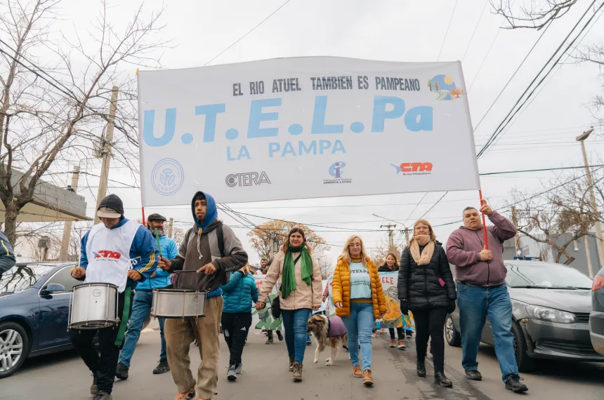 Utelpa destacó "amplia adhesión" al paro docente :: El Diario de La Pampa