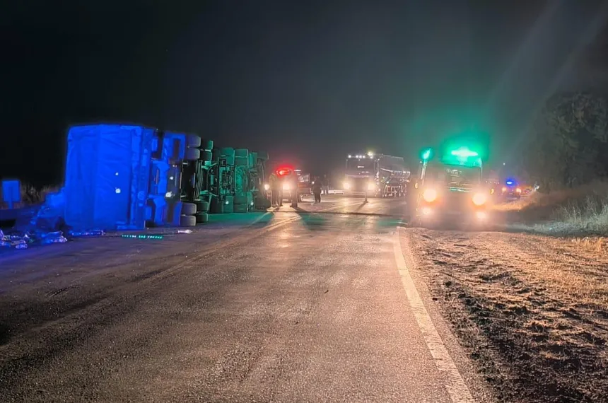 El camionero que volcó en la Ruta 5 estaba alcoholizado :: El Diario de ...